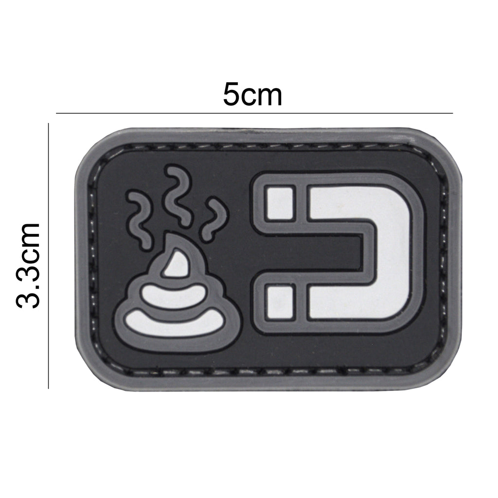 Shit Magnet Patch Black/White – Razor Edge Group