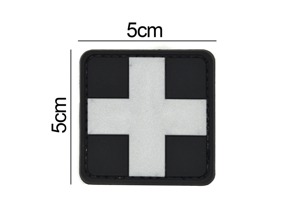 Medic Patch Square Patch Black/Gray – Razor Edge Group