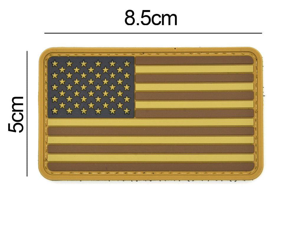 USA Flag Patch Coyote – Razor Edge Group