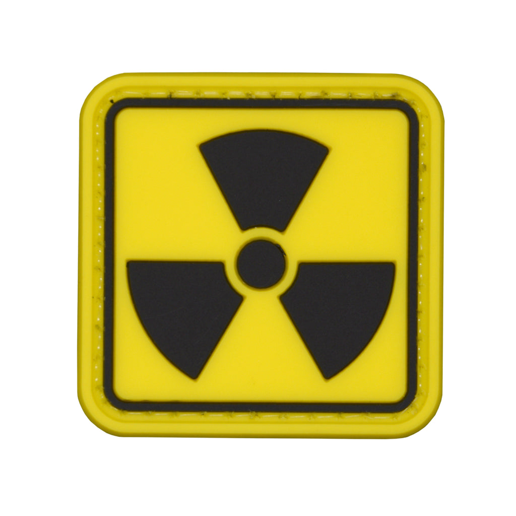 Radioactive Symbol Patch Yellow/Black – Razor Edge Group