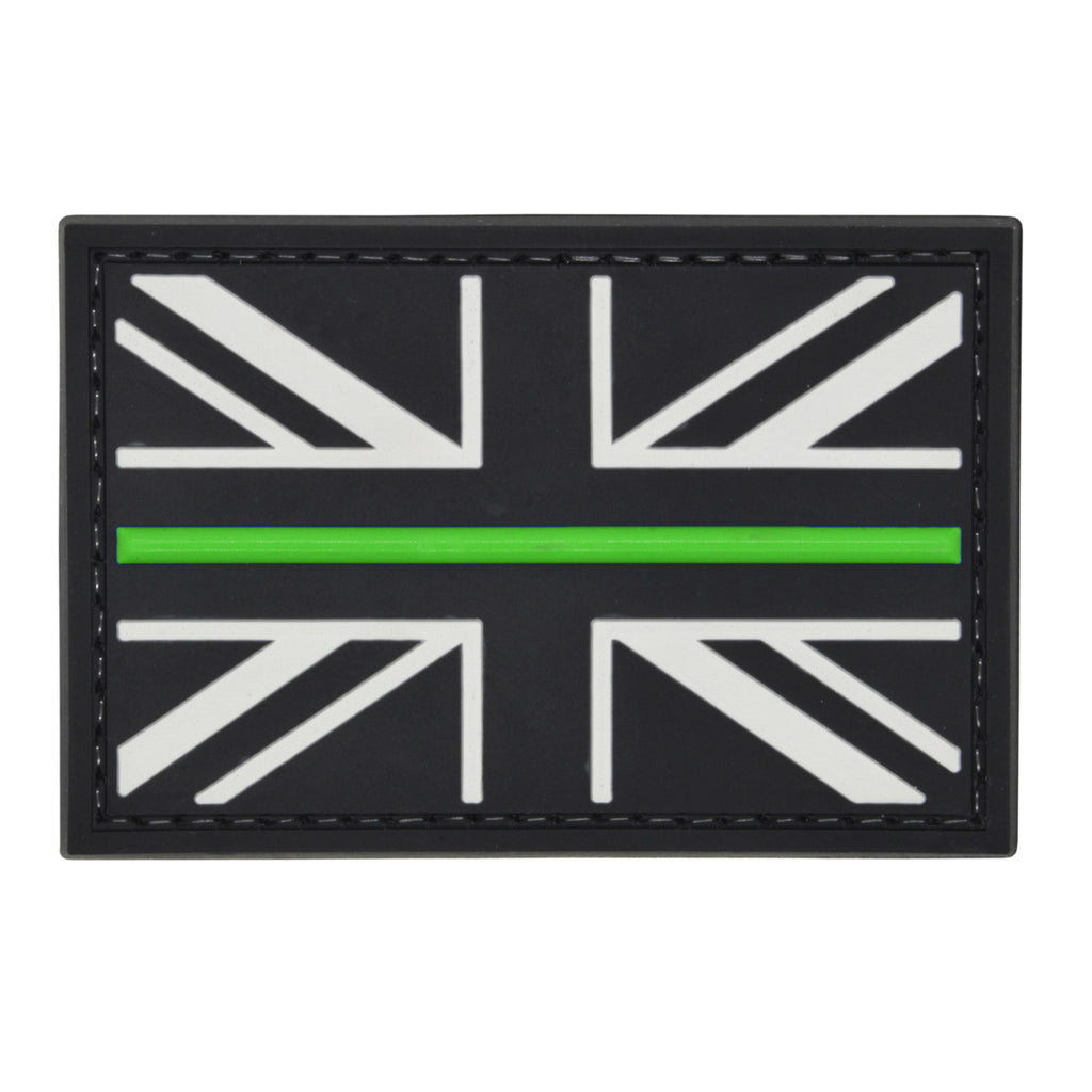 UK Flag Green Line Patch – Razor Edge Group