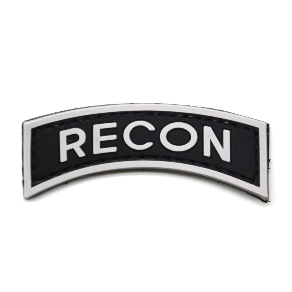 Recon Tab Patch Black/Gray – Razor Edge Group