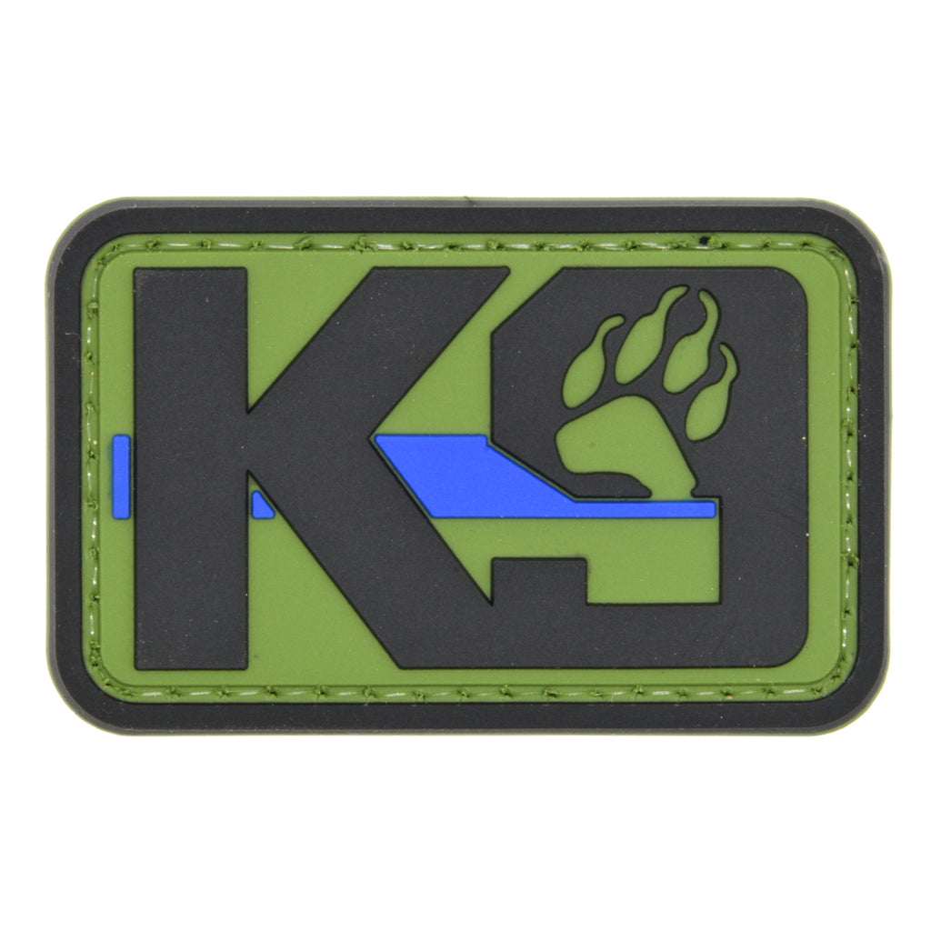 K9 Police Dog Patch Thin Blue Line/Green – Razor Edge Group