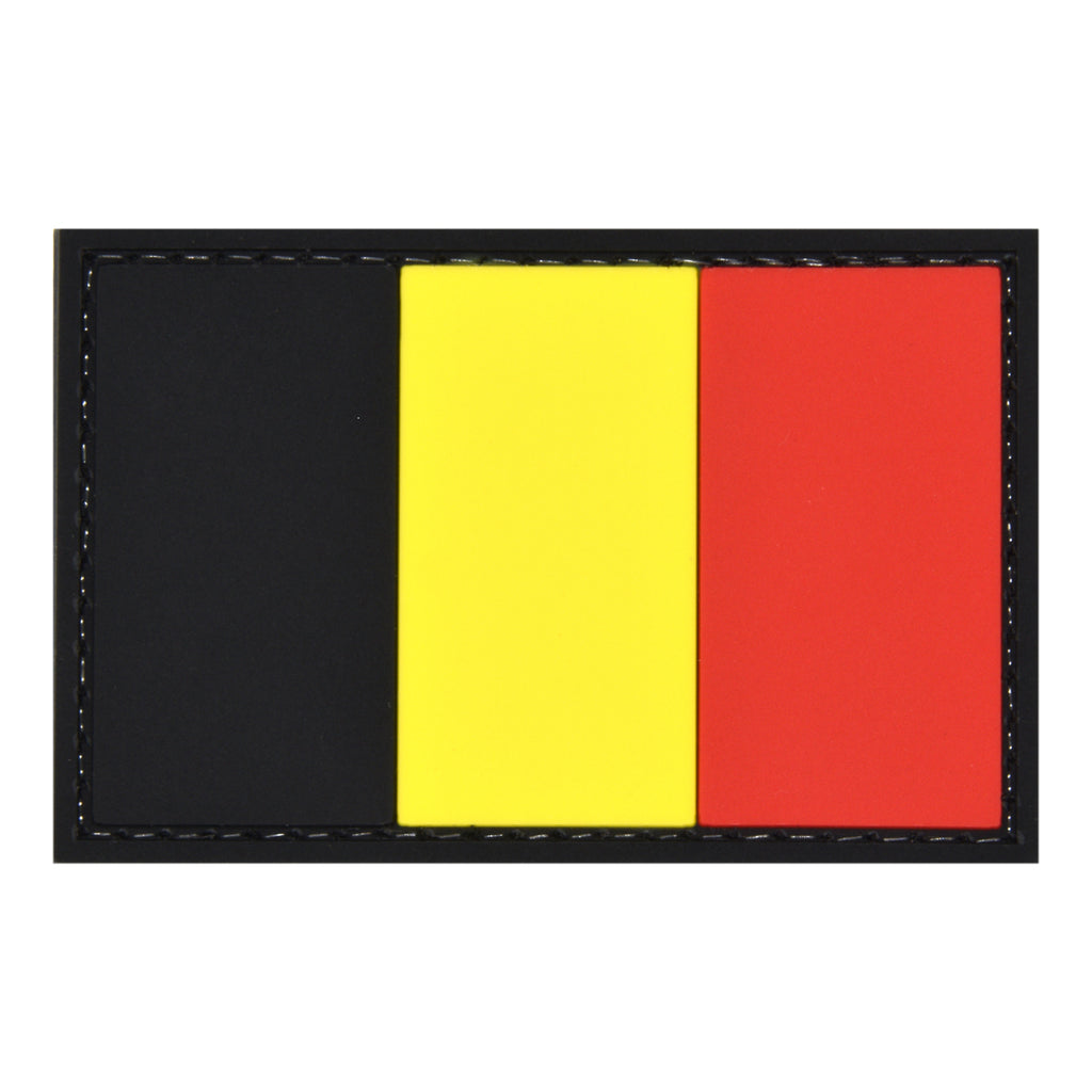 Belgium Flag Patch Full Color – Razor Edge Group