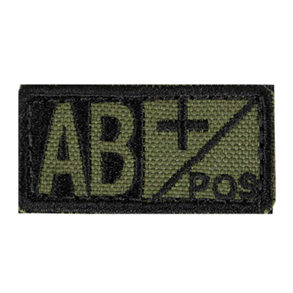 Condor Blood Type Patch (AB+/OD Green) – Razor Edge Group