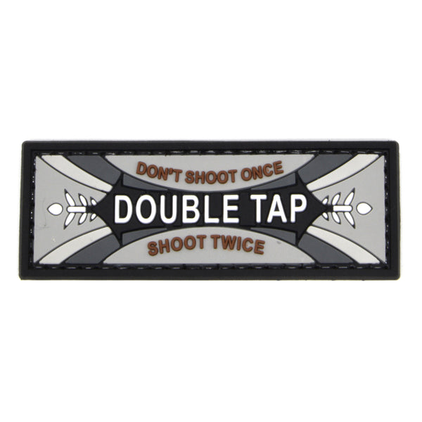 Double Tap Patch Gray – Razor Edge Group