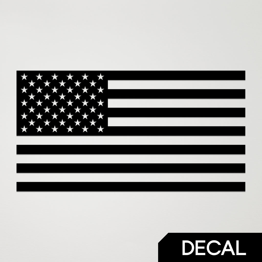USA Flag Vinyl Decal – Razor Edge Group